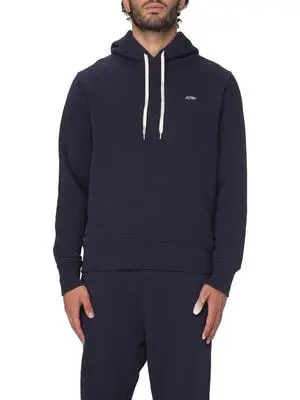 AUTRY Hooded Sweatshirt With Logo Detail - Blue