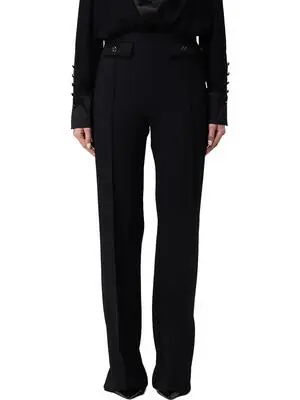 Elisabetta Franchi Elisabetta Franchi Tailored Trousers Black
