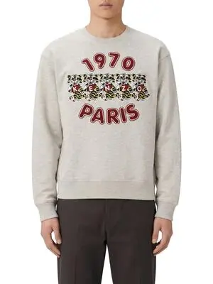 Kenzo 1970 Paris" Tiger Graphic Sweatshirt - Grey