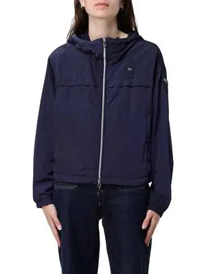 BLAUER. Nylon Windbreaker Jacket - Blue