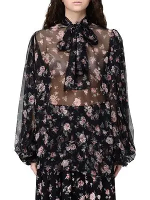 Dolce & Gabbana Floral Silk Sheer Maxi Dress - Multicolor