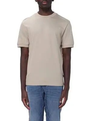 BOSS Basic Cotton Blend T-shirt - Beige