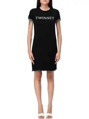 TWINSET T-shirt Dress - Black