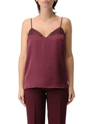 TWINSET Lace Trim Camisole - Violet