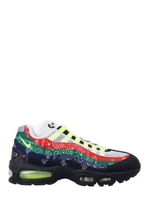 Nike Max 95 Big Bubble Sneakers With Stripe Pattern - Multicolor