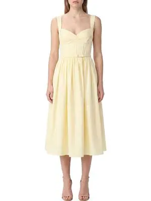 Zimmermann Off-the-shoulder Bustier Midi Dress - Yellow
