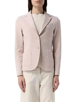CIRCOLO 1901 Single-breasted Cotton Blazer - Pink