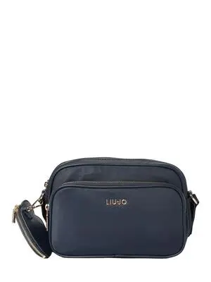 Liu Jo Crossbody Bag With Logo Detail - Blue