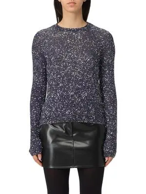 Balenciaga Crew Neck Pullover - Navy
