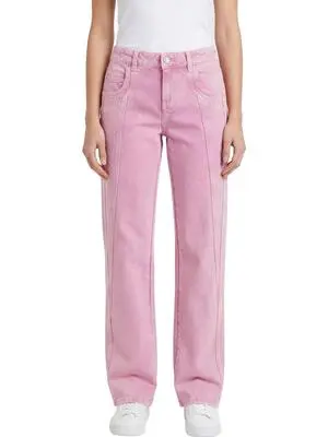 Isabel Marant Étoile Jaylis Denim Jeans - Pink