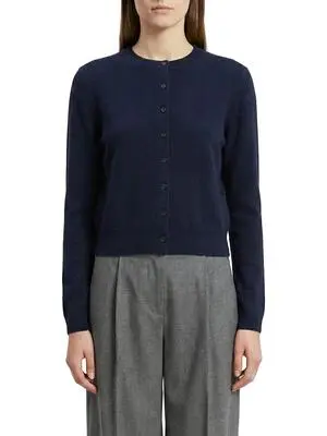 LISA YANG Cropped Cardigan - Blue