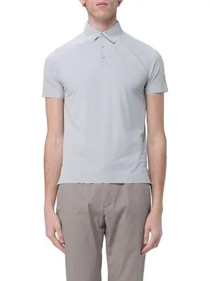 HESKIMO Nylon Polo Shirt Grey