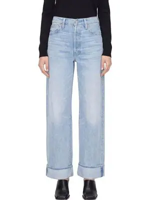 MOTHER Wideleg Jeans - Denim
