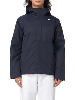 K-WAY K-Way Zip-Up Hooded Jacket Blue