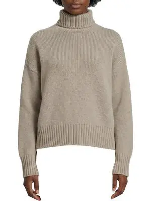 SA SU PHI Cashmere Turtleneck Sweater - Sand