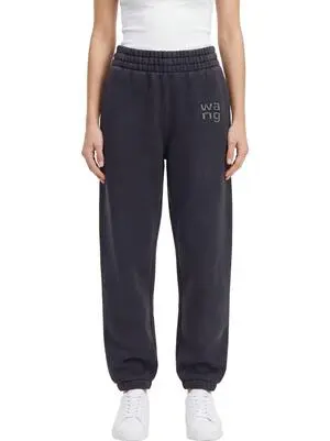 ALEXANDER WANG Alexander Wang Logo Detailed Sweatpants