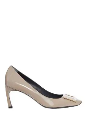 ROGER VIVIER Roger Vivier Buckled Court Shoes Brown