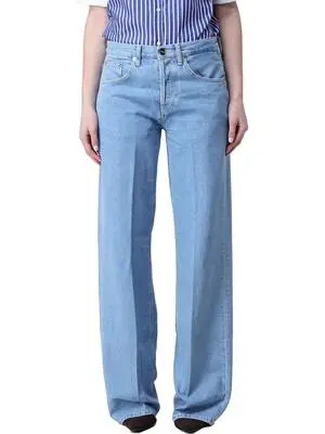 DONDUP Straight Cotton Denim Jeans - Blue