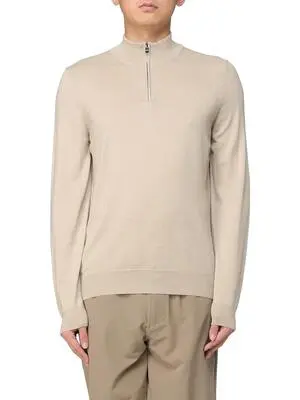 BOSS Quarter Zip Pullover - Beige