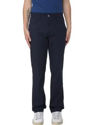 JECKERSON Slim Fit Gabardine Trousers - Blue