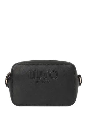 Liu Jo Saffiano Faux Leather Mini Crossbody Bag - Black
