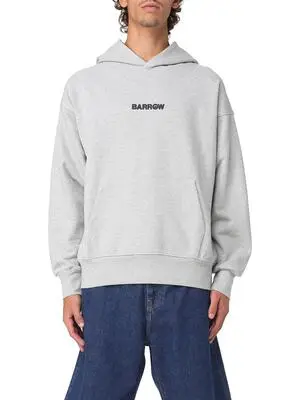 BARROW Hoodie With Graphic Detail - Grey