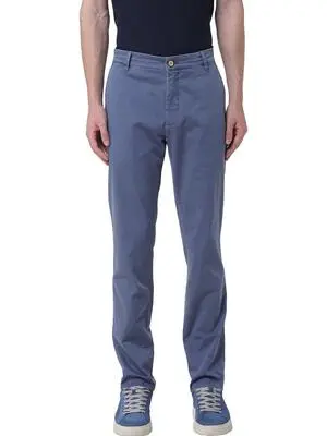 JECKERSON Chino Trousers In Stretch Cotton - Blue