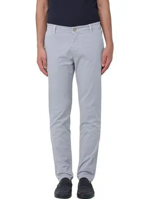 JECKERSON Chino Trousers In Stretch Cotton - Grey