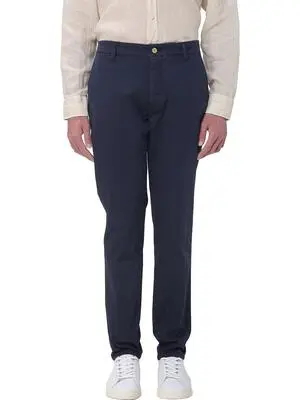 JECKERSON Chino Trousers In Stretch Cotton - Navy
