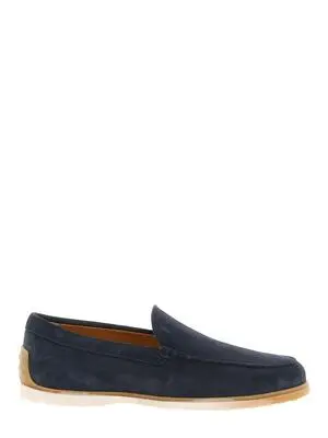 TOD'S Suede Loafers - Blue