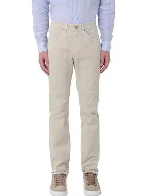 JECKERSON John Slim Fit Trousers In Stretch Cotton - Beige
