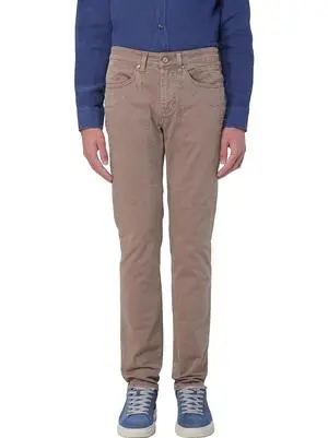 JECKERSON John Slim Fit Trousers In Stretch Cotton - Brown