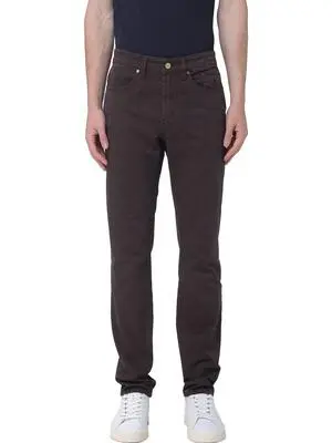 JECKERSON John Slim Fit Trousers In Stretch Cotton - Burnt