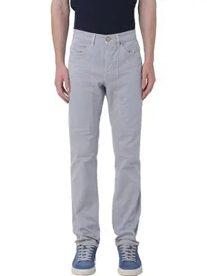 JECKERSON John Slim Fit Trousers In Stretch Cotton - Grey