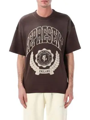 REPRESENT Cotton Crew-neck T-shirt - Black 1