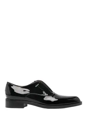 GIANVITO ROSSI Patent Leather Brogues - Black