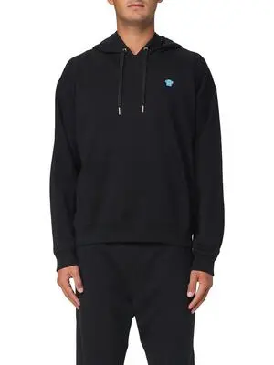 Versace Medusa Detail Hoodie - Black