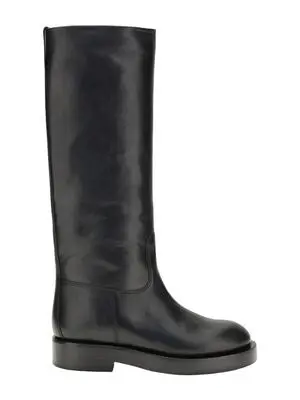 Paris Texas Knee High Boots - Black