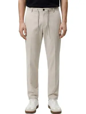 Eleventy Tailored Drawstring Trousers - Sand