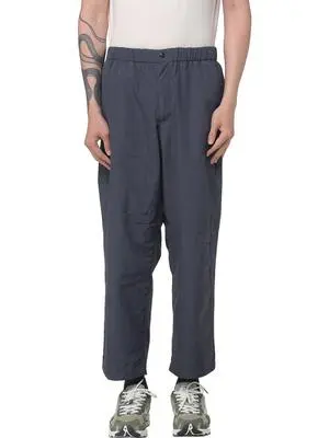 GOLDWIN Wide Technical Fabric Trousers - Grey