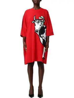 Moschino Printed T-shirt Dress - Multicolor