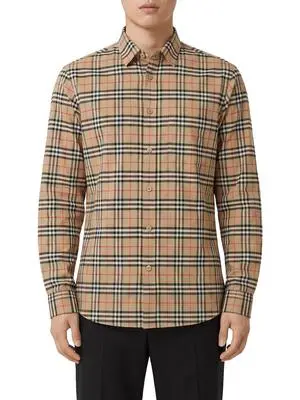 Burberry Shirt Colour - Brown