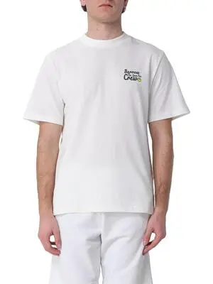 BARROW Printed Cotton T-shirt - White