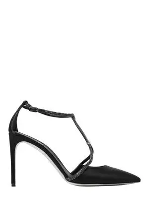 Rene Caovilla Embellished Court Shoes - Black