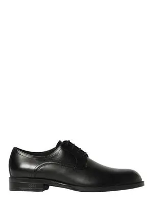 BOSS Leather Derby Shoes - Black