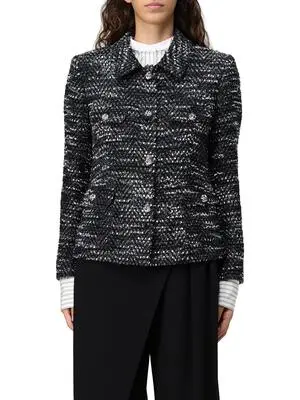 Tagliatore Textured Blazer - Black
