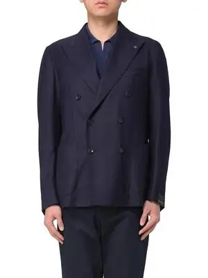 Tagliatore Double Breasted Blazer - Blue