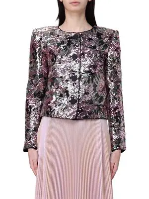 SELF-PORTRAIT Sequin Embroidered Blazer - Multicolor