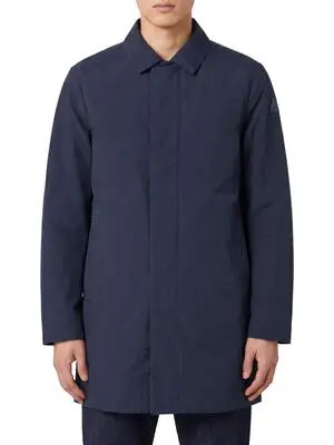 K-WAY Cotton Blend Raincoat - Blue