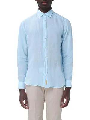 B.D.BAGGIES Basic Cotton Shirt - Gnawed Blue